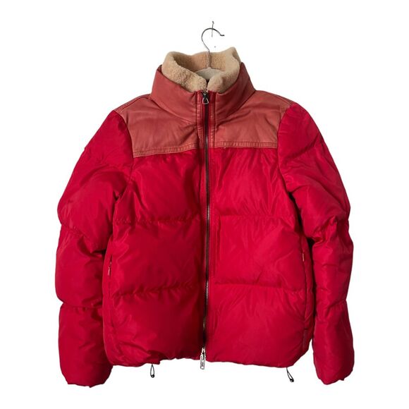 Coach | Jackets & Coats | Coach Legacy Pink Down Puffer Jacket With ...